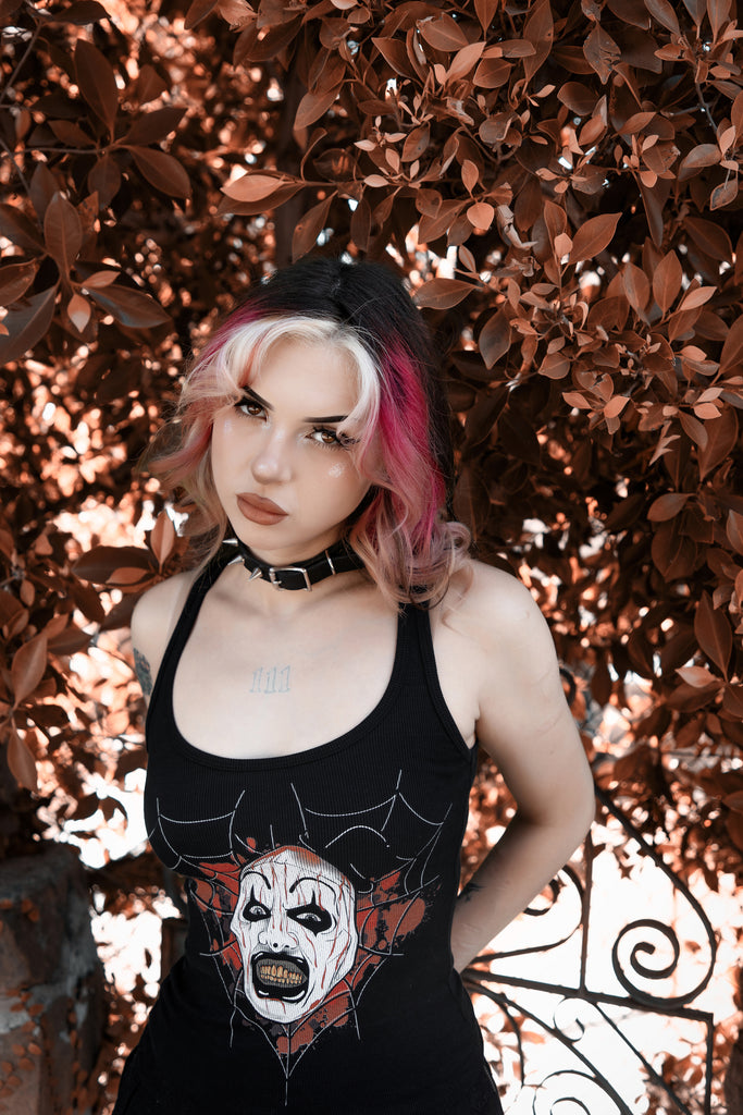 The Crow Tank (B&W) (Women) - Vera's Eyecandy