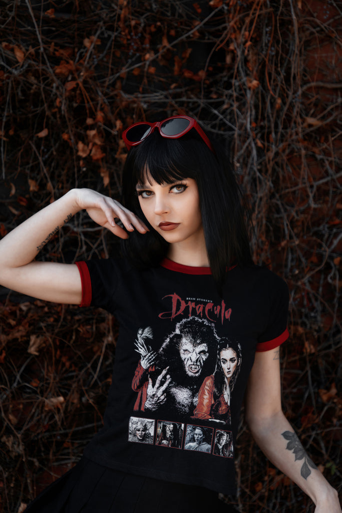 Bram Stoker's Dracula Ringer Tee - Vera's Eyecandy