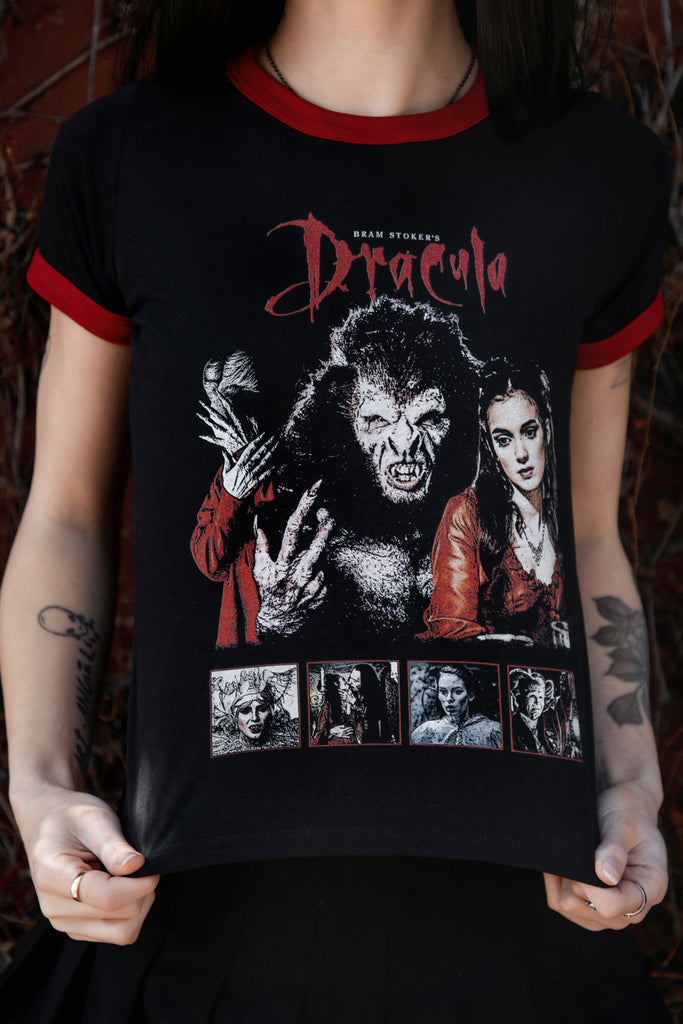 Bram Stoker's Dracula Ringer Tee - Vera's Eyecandy