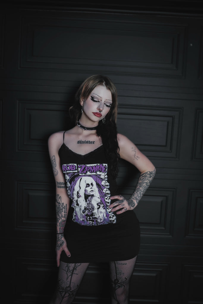 Rob Zombie (Living Dead Girl) Lace Strap Dress - Vera's Eyecandy