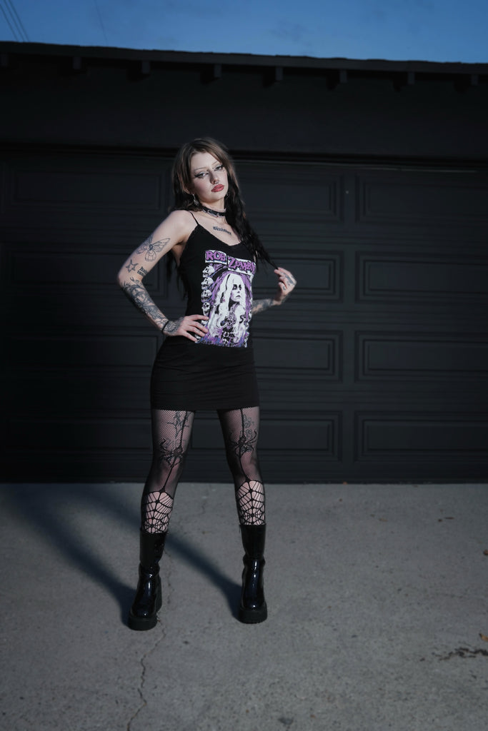 Rob Zombie (Living Dead Girl) Lace Strap Dress - Vera's Eyecandy
